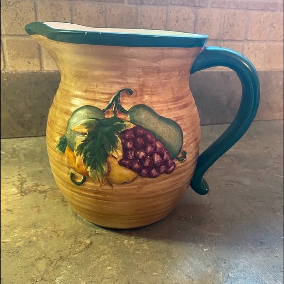 Cooks Club | Dining | Tuscany Themed Beverage Pitcher | Poshmark